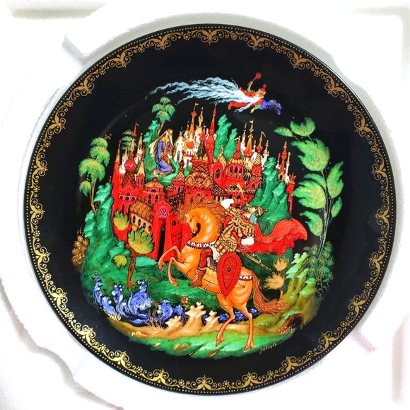 The Bradford Exchange | Art | Russian Fairy Tale Plate Paleh | Poshmark